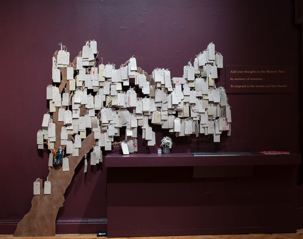 The War Stories Memory Tree - Brighton & Hove Museums