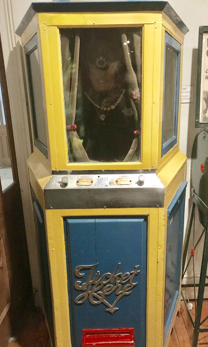 The 'Gipsy' Fortune Teller Machine in Brighton Museum - Brighton & Hove ...