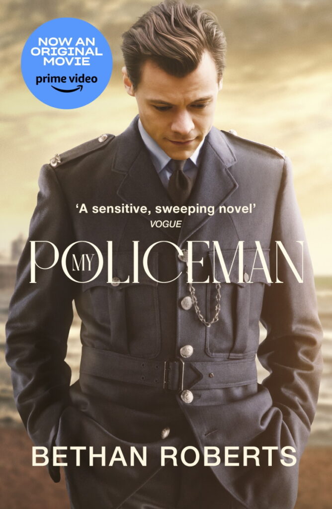 My Policemen costumes worn by Harry Styles and Emma Corrin on display ...