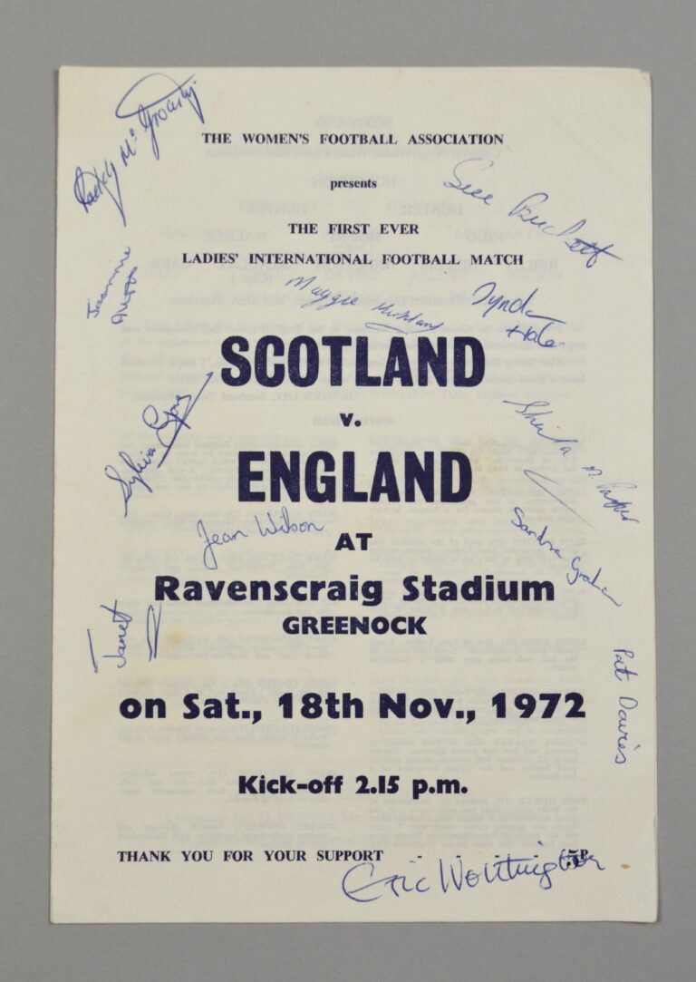 The first ‘official’ England Women’s football match - Brighton & Hove ...