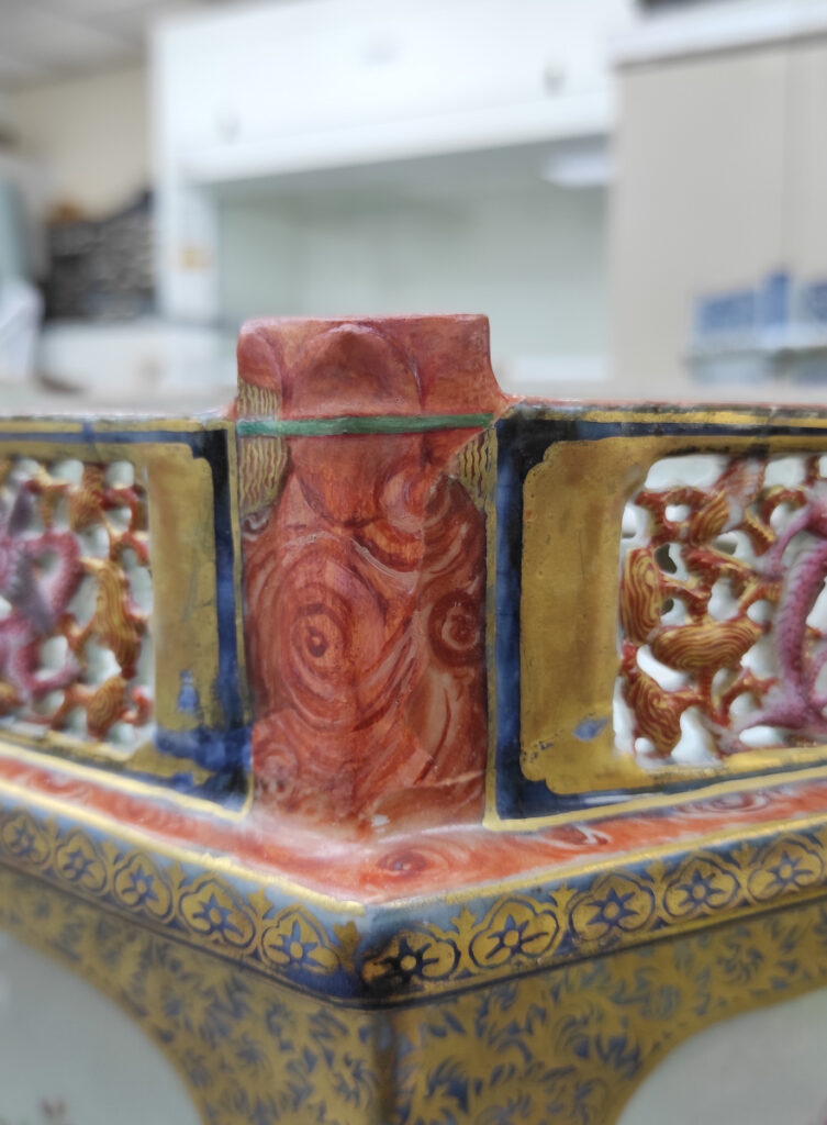 Pagodas Project Part Four, Inpainting - Brighton & Hove Museums