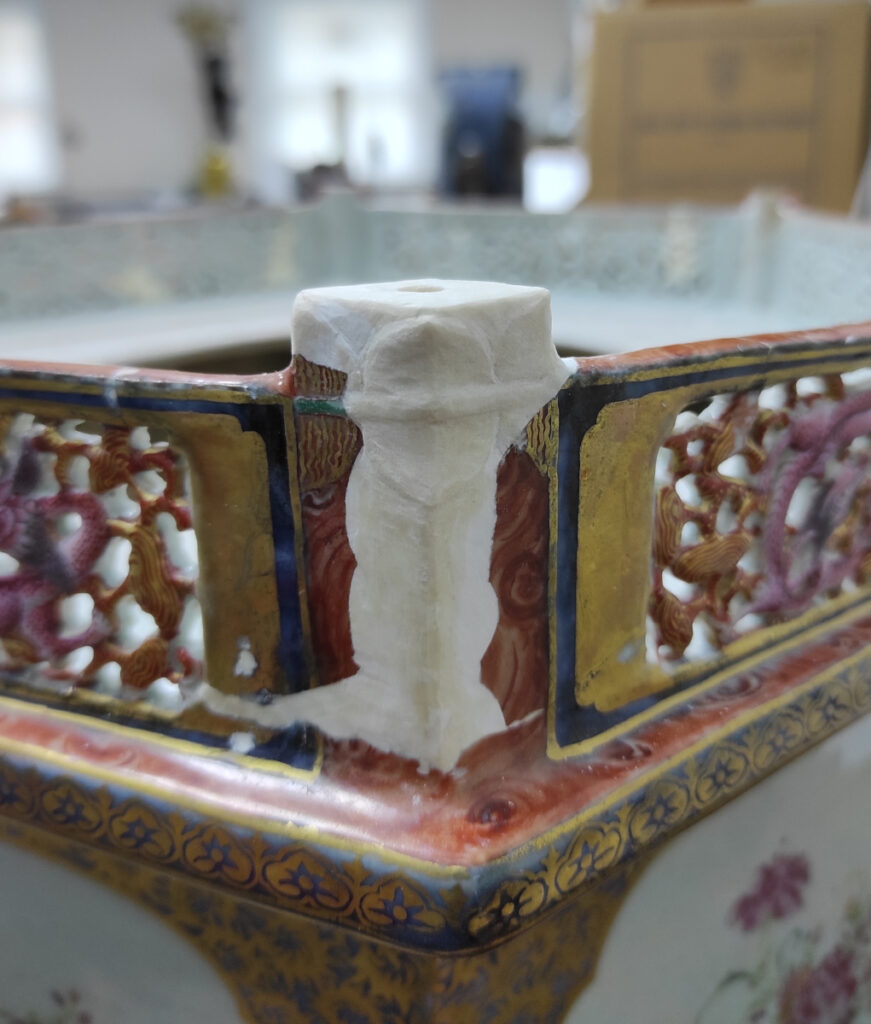 Pagodas Project Part Four, Inpainting - Brighton & Hove Museums