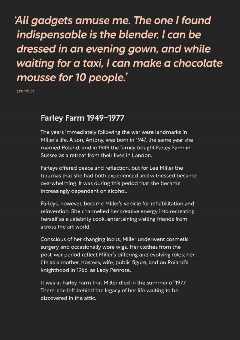 Access Lee Miller: Dressed - Brighton & Hove Museums