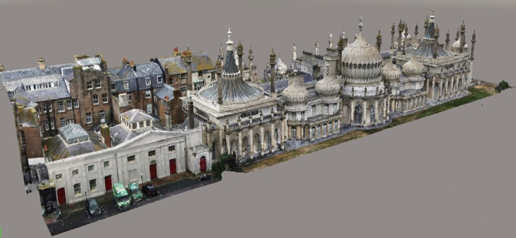 Scanning the Royal Pavilion